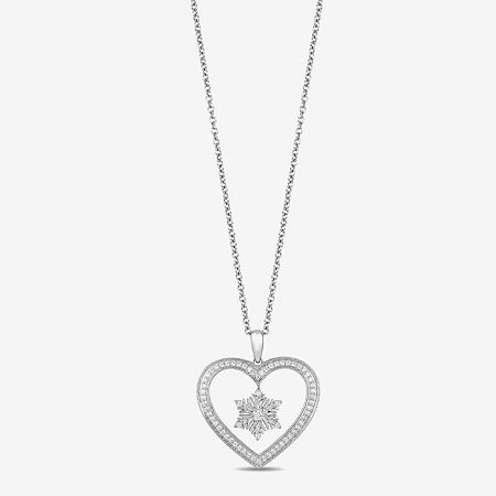 Click here for Enchanted Disney Fine Jewelry Womens 1/5 CT. Natur... prices