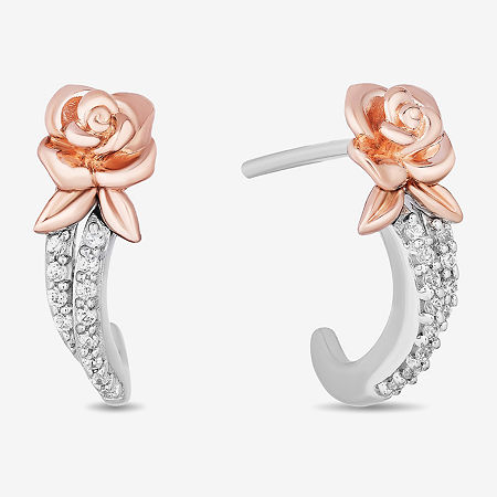 Click here for Enchanted Disney Fine Jewelry Womens 1/10 CT. T.W.... prices