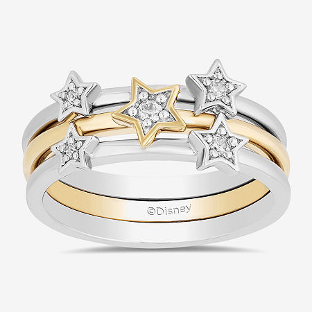 Click here for Enchanted Disney Fine Jewelry Womens 1/10 CT. T.W.... prices