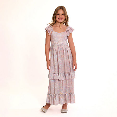 Click here for Bonnie Jean Big Kid Girls Sleeveless Maxi Dress  8... prices