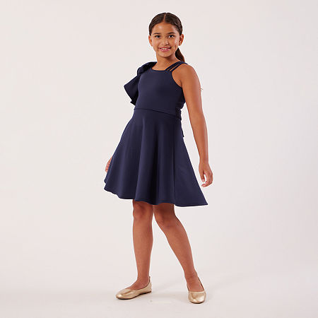Click here for Bonnie Jean Big Kid Girls Sleeveless Flutter Sleev... prices