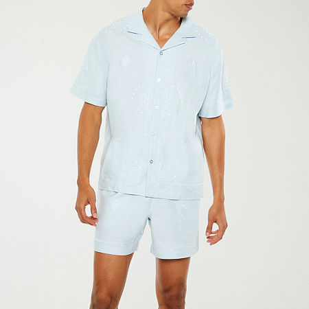 Click here for Forever 21 Mens Short Sleeve Button-Down Shirt  Xx... prices