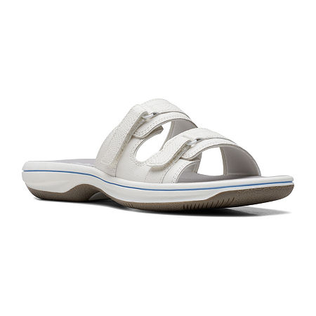 Click here for Clarks Cloudsteppers Womens Breeze Piper Slide San... prices
