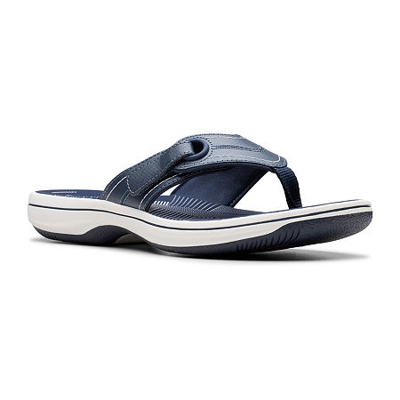 Click here for Clarks Cloudsteppers Womens Breeze Reyna Flip-Flop... prices