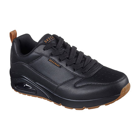Click here for Skechers Uno Alder Mens Sneakers  8 Medium  Black prices