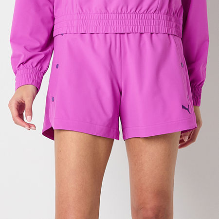 Click here for PUMA Womens Woven Pull-On Short  Small  Purple prices