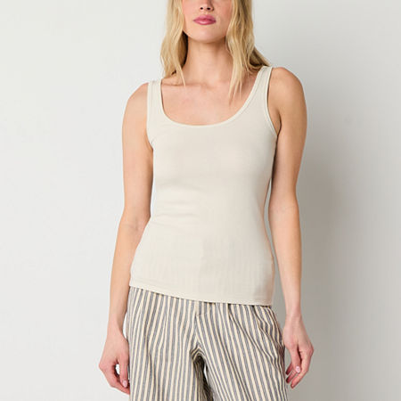 Click here for a.n.a Womens Scoop Neck Sleeveless Tall Tank Top... prices