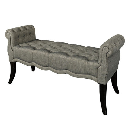 Click here for Madison Roll Arm Bench  One Size  Black prices