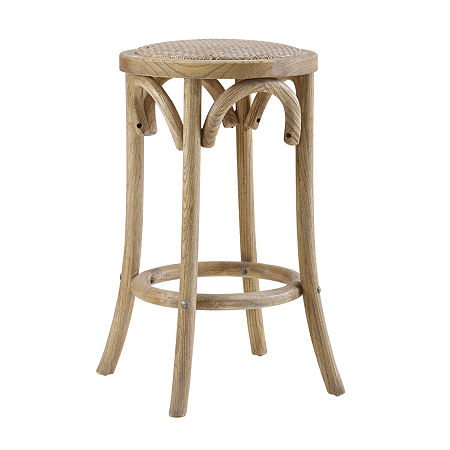 Click here for Rae Rattan Seat Backless Counter Stool  One Size... prices