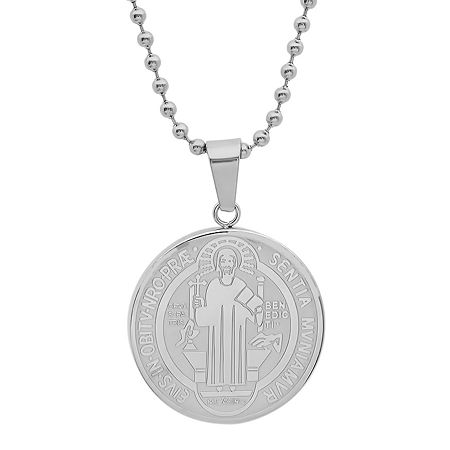 Click here for Steeltime Mens Stainless Steel 24 Inch Pendant Nec... prices