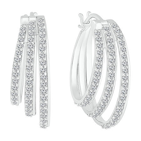 Click here for Womens 1 CT. T.W. Natural White Diamond Sterling S... prices