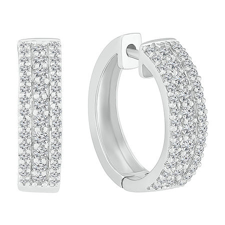 Click here for Womens 1 CT. T.W. Natural White Diamond Sterling S... prices