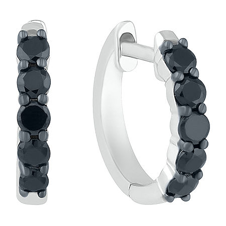 Click here for Womens 1/2 CT. T.W. Natural Black Diamond Sterling... prices