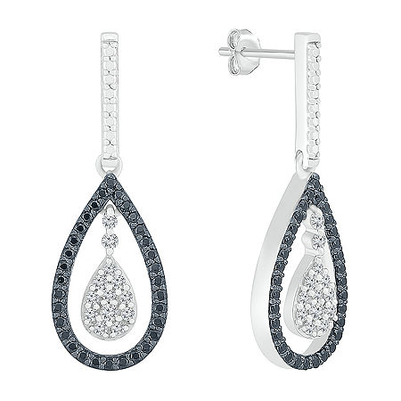 Click here for Womens 1/2 CT. T.W. Natural Black Diamond Sterling... prices