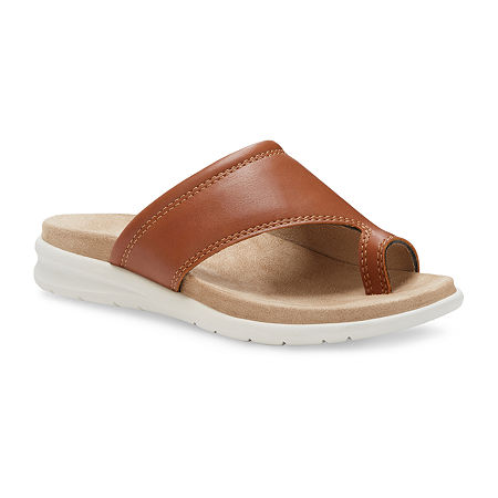 Click here for Eastland Womens Dallas Flat Sandals  11 Medium  Be... prices