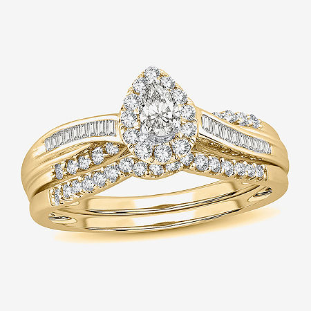 Click here for Womens 1/2 CT. T.W. Natural White Diamond 10K Gold... prices