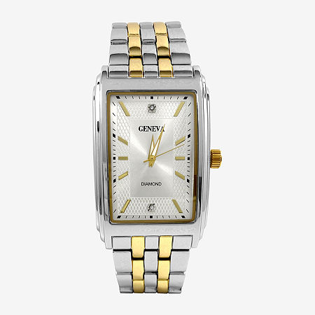 Click here for Geneva Mens Two Tone Bracelet Watch Mac8156jc  One... prices