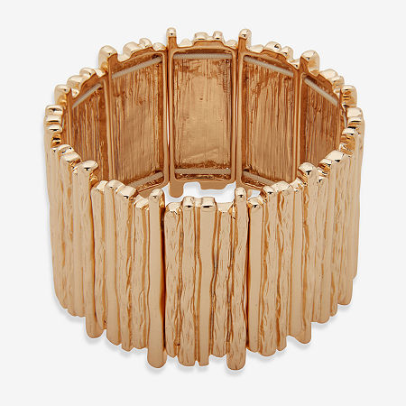 Click here for Worthington Gold Tone Womens Stretch Bracelet  One... prices