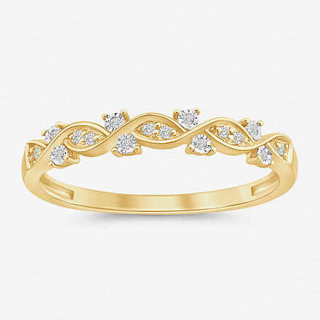 Click here for Womens Diamond Accent Natural White Diamond 10K Wh... prices