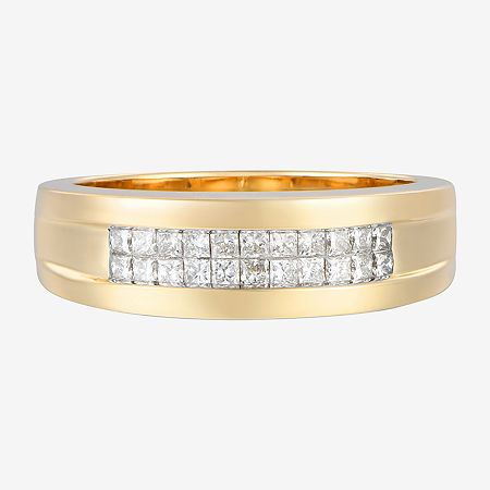 Click here for (F / Vs2) Mens 8MM 1/2 CT. T.W. Lab Grown White Di... prices