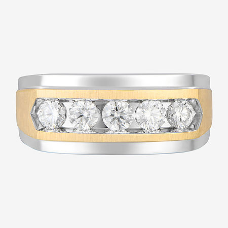 Click here for (F / Vs2) Mens 9.5MM 1 CT. T.W. Lab Grown White Di... prices