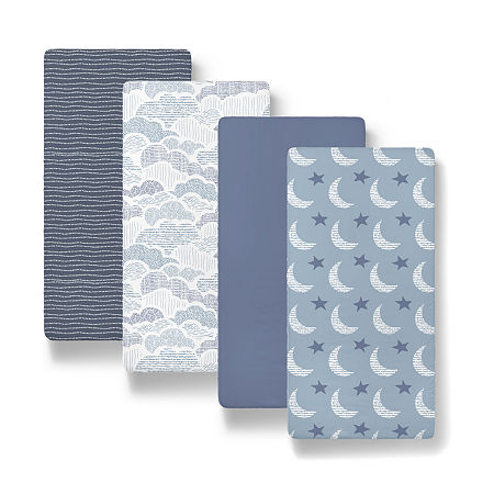 Click here for The Peanutshell Soft Cloud Bassinet Sheets for New... prices
