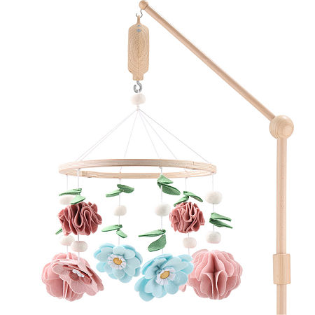 Click here for The Peanutshell Wildflower Baby Mobile  One Size... prices