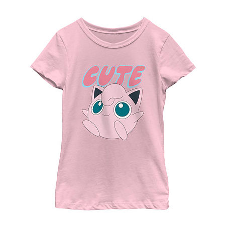 Click here for Little & Big Kid Girls Round Neck Short Sleeve Reg... prices