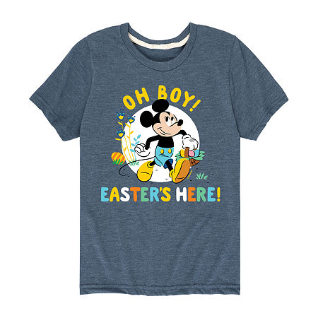 Click here for Disney Collection Little & Big Kid Boys Crew Neck... prices