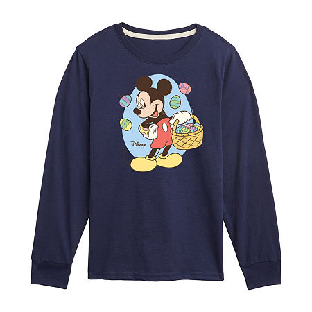 Click here for Disney Collection Little & Big Kid Boys Crew Neck... prices