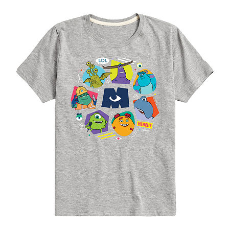 Click here for Disney Big Boys Monsters At Work Graphic Tee - Gre... prices