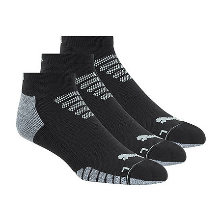 Click here for PUMA Mens Multi-Pack 3 Pair Low Cut Socks  10-13... prices