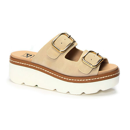 Click here for Dirty Laundry Samus Womens Adjustable Strap Footbe... prices