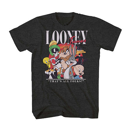 Click here for Mens Short Sleeve Looney Tunes Graphic T-Shirt  Sm... prices