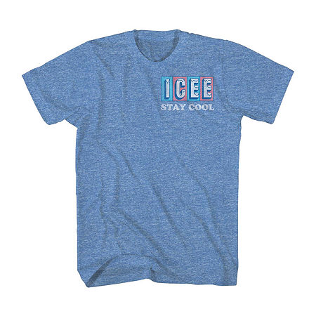 Click here for Mens Short Sleeve ICEE Graphic T-Shirt  Small  Blu... prices
