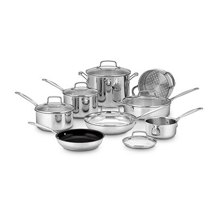Click here for Cuisinart Chefs Classic Stainless Steel 14-pc. Coo... prices