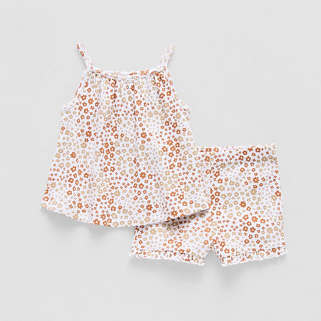 Click here for Okie Dokie Baby Girls 2-pc. Short Set  3 Months  W... prices