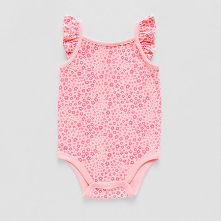 Click here for Okie Dokie Baby Girls Round Neck Sleeveless Bodysu... prices