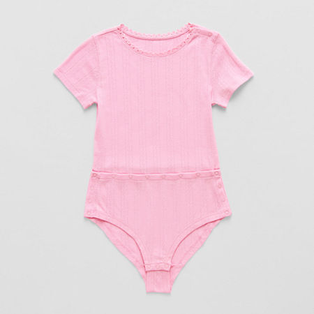 Click here for Thereabouts Little & Big Kid Girls Round Neck Shor... prices