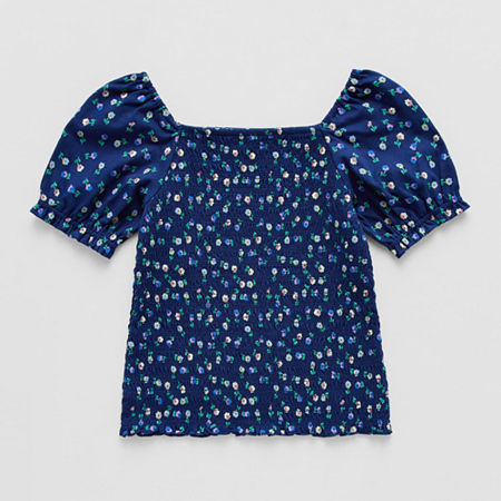 Click here for Thereabouts Little & Big Kid Girls Square Neck Sho... prices