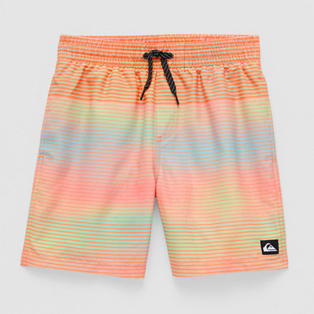 Quiksilver Big Boys Everyday Massive Swim Trunks  Medium (10-12)  Orange