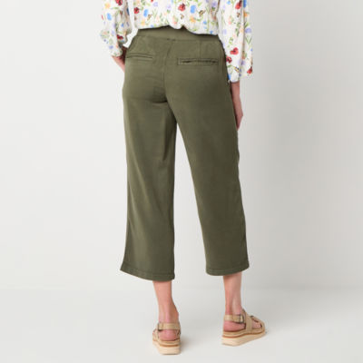 St. John's Bay Womens High Rise Capri Pant - JCPenney