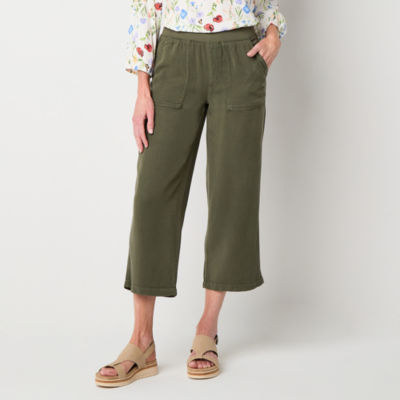 St. John's Bay Womens High Rise Capri Pants - JCPenney
