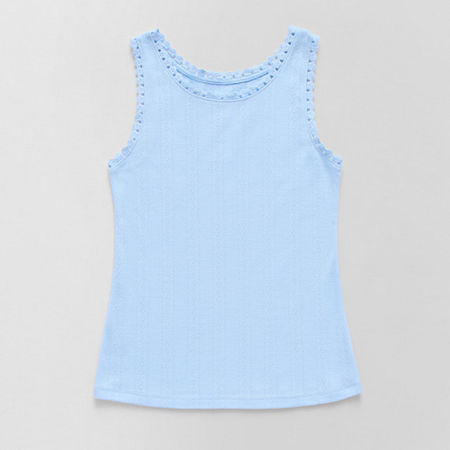 Click here for Thereabouts Little & Big Kid Girls Scoop Neck Slee... prices
