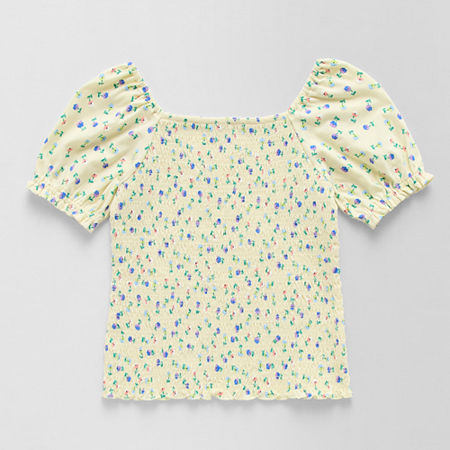 Click here for Thereabouts Little & Big Kid Girls Square Neck Sho... prices