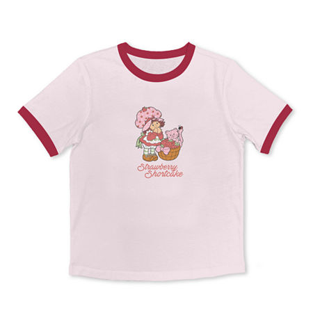 Click here for Strawberry Tee Womens Juniors Crew Neck Short Slee... prices