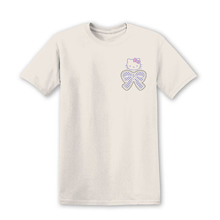 Click here for Hello Kitty Bows Tee Womens Juniors Crew Neck Shor... prices