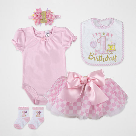Click here for Baby Essentials First Birthday Baby Girls 5-pc. Sk... prices