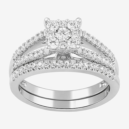 Click here for H  I1-I2 Womens 5/8 CT. T.W. Lab Grown White Diamo... prices