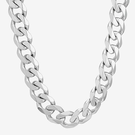 Click here for Mens Sterling Silver 22 Inch Curb Chain Necklace... prices